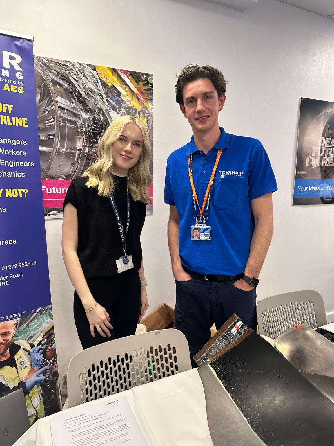 AES, the Engineering delivery partner for Ryanair had a great day today ... AES, the Engineering delivery partner for Ryanair had a great day today ...