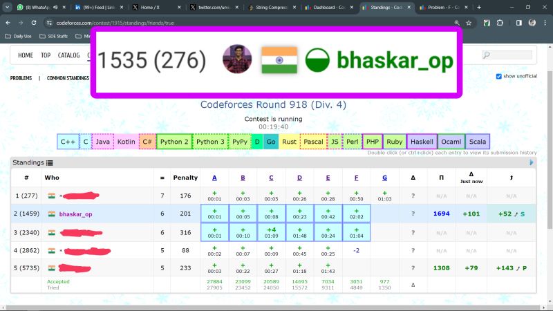 How to solve Codeforces Div-4 round | Bhaskar Nandy posted on the topic ... How to solve Codeforces Div-4 round | Bhaskar Nandy posted on the topic ...