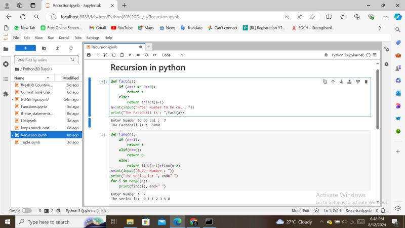 Manas Borse on LinkedIn: #pythonlearning #codingjourney # ... Manas Borse on LinkedIn: #pythonlearning #codingjourney # ...