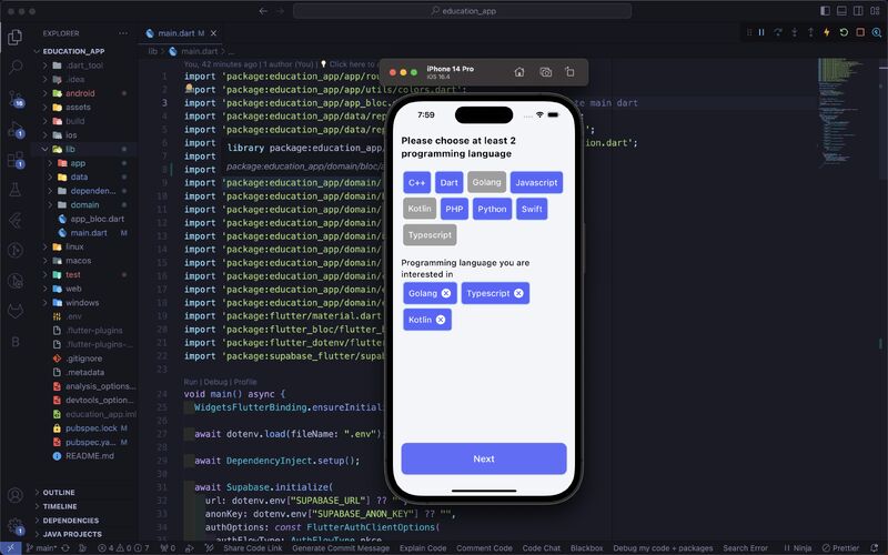 Purbo Indra on LinkedIn: #flutter #dart #programming #coding #supabase Purbo Indra on LinkedIn: #flutter #dart #programming #coding #supabase
