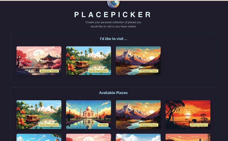 React Hooks Adventure in PlacePicker app | Deepak Singh Jethi posted on ... React Hooks Adventure in PlacePicker app | Deepak Singh Jethi posted on ...