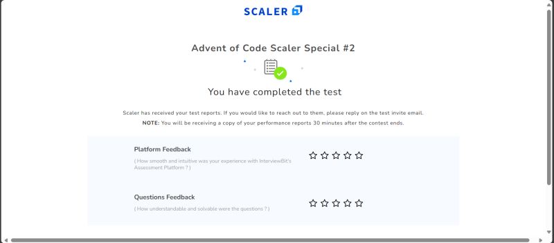 Srirama Bhat on LinkedIn: #adventofcode #scalerdiscord Srirama Bhat on LinkedIn: #adventofcode #scalerdiscord