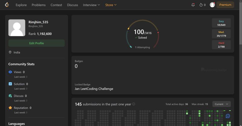 Rimjhim Saxena on LinkedIn: #leetcode #100daysofcode #codingjourney # ... Rimjhim Saxena on LinkedIn: #leetcode #100daysofcode #codingjourney # ...
