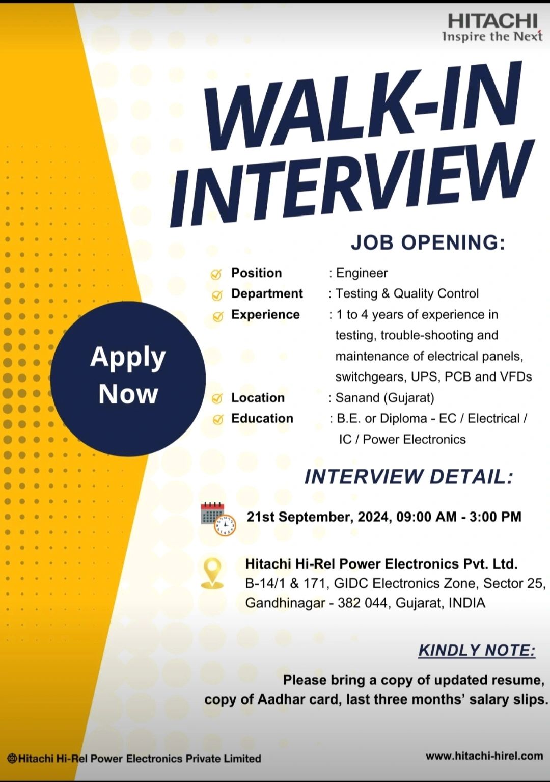 SAJID ANSARI on LinkedIn: interested Candidates Can Apply.... SAJID ANSARI on LinkedIn: interested Candidates Can Apply....