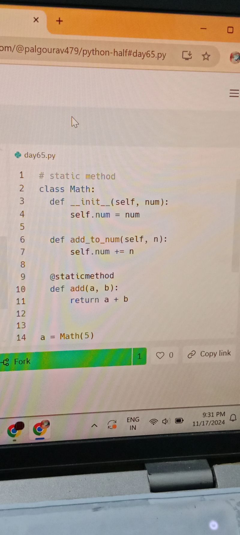 Gourav Pal on LinkedIn: #learning #python #codewithharry #day65 #js Gourav Pal on LinkedIn: #learning #python #codewithharry #day65 #js