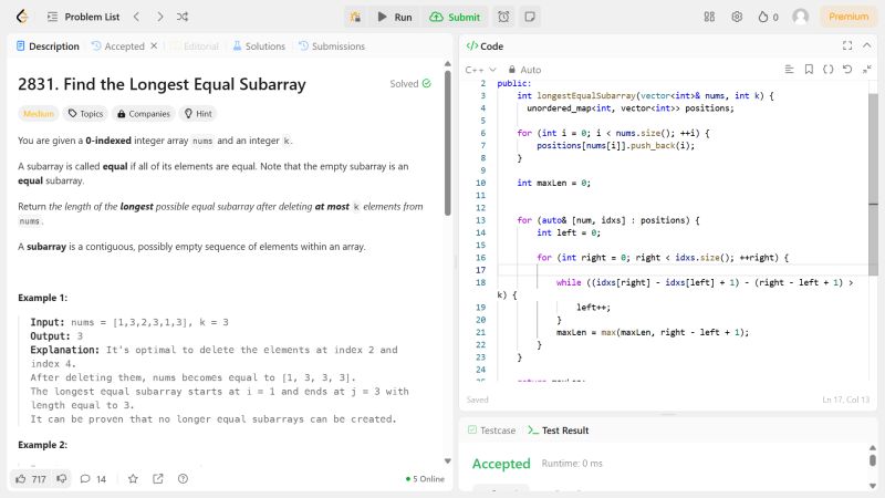 #100daysofcode #leetcode #c #codingchallenge #slidingwindow… | Kamla Kumari #100daysofcode #leetcode #c #codingchallenge #slidingwindow… | Kamla Kumari