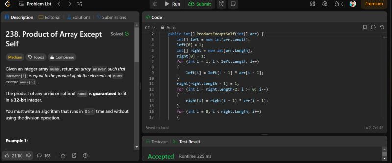 LeetCode Q&A: C# | Sonu Yagyasaini posted on the topic | LinkedIn LeetCode Q&A: C# | Sonu Yagyasaini posted on the topic | LinkedIn