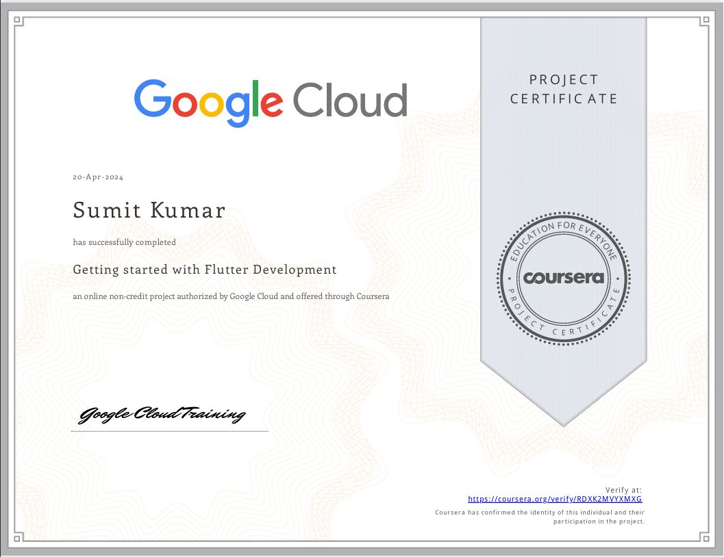 SUMIT KUMAR on LinkedIn: #flutter #flutterdeveloper SUMIT KUMAR on LinkedIn: #flutter #flutterdeveloper