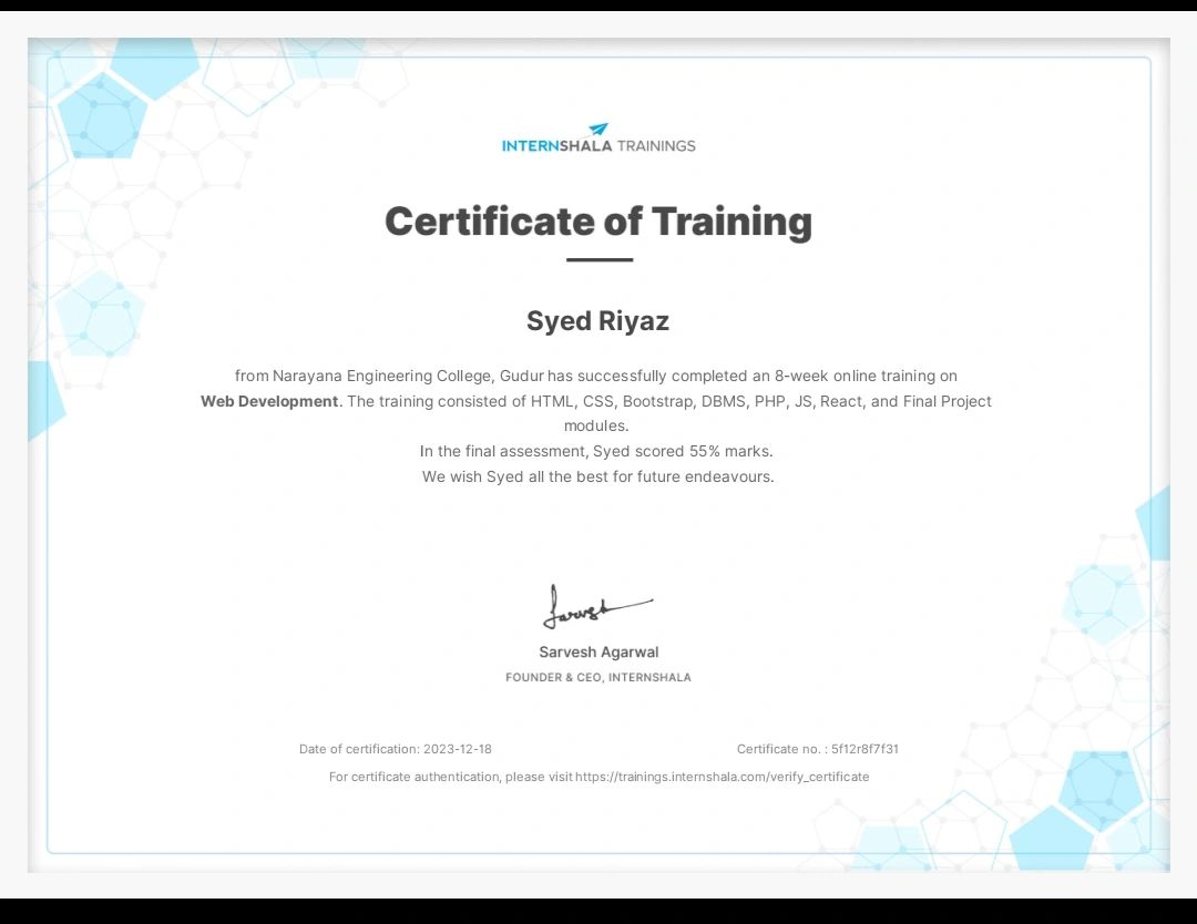 Riyaz Syed on LinkedIn: #webdevelopment #html #css #javascript #react # ... Riyaz Syed on LinkedIn: #webdevelopment #html #css #javascript #react # ...