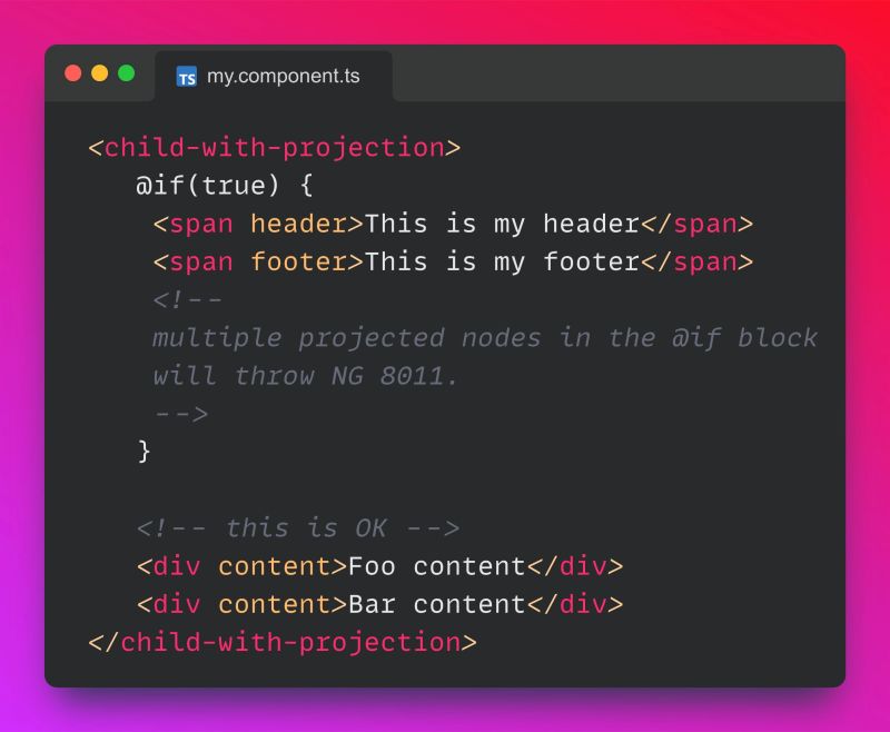 Angular 17.0.6 introduces new warning: NG8011 | Kunal Verma posted on ... Angular 17.0.6 introduces new warning: NG8011 | Kunal Verma posted on ...