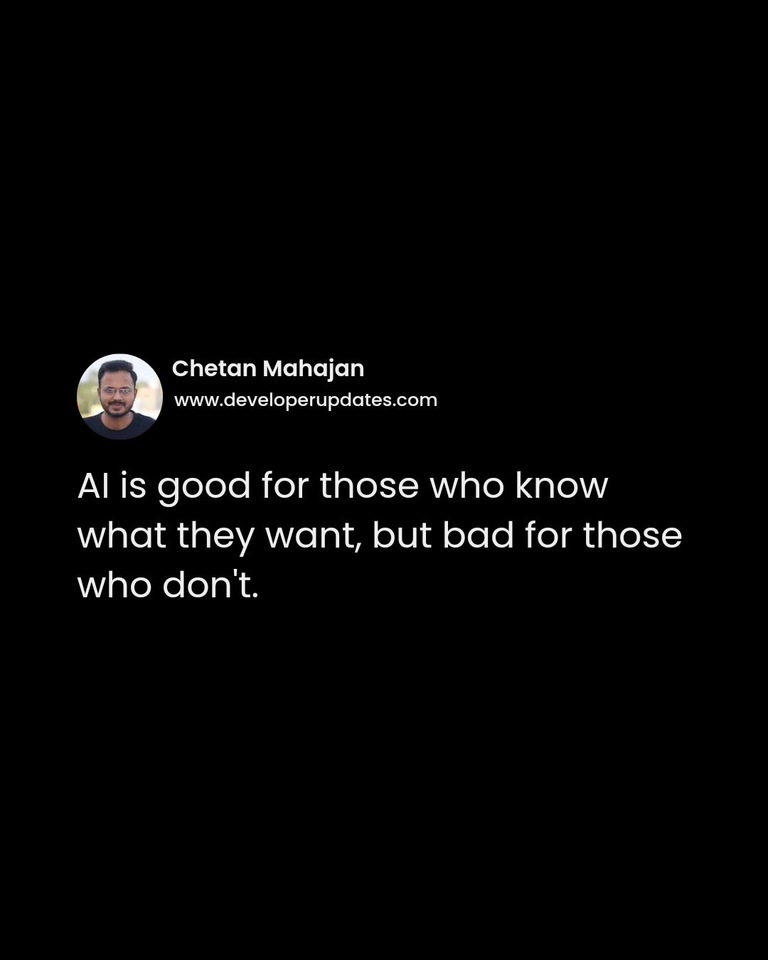 Chetan Mahajan on LinkedIn: #chatgpt #ai #claude Chetan Mahajan on LinkedIn: #chatgpt #ai #claude