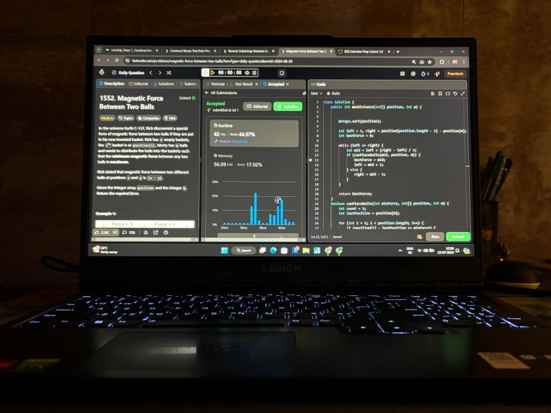 Pushing my problem-solving skills with Data Structures and Algorithms ... Pushing my problem-solving skills with Data Structures and Algorithms ...