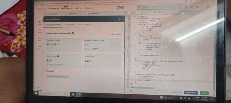 #dsachallenge #100daysofcode #dsa #geeksforgeeks #codingjourney ... #dsachallenge #100daysofcode #dsa #geeksforgeeks #codingjourney ...