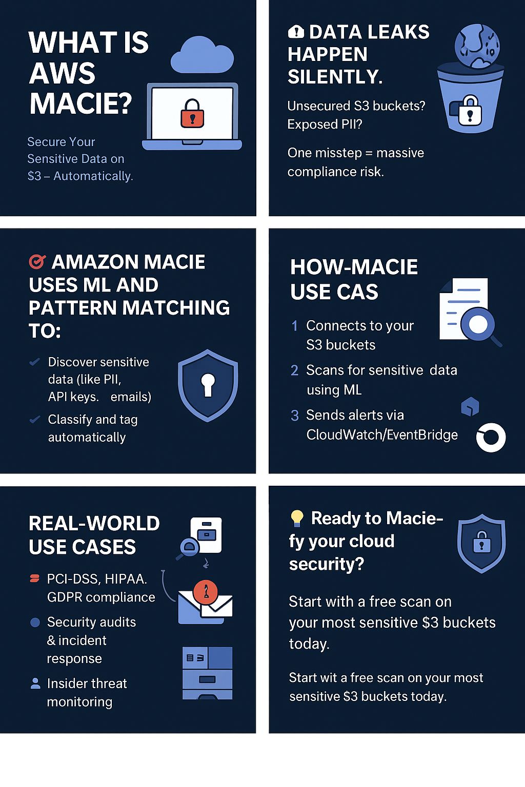 How Amazon Macie protects sensitive data in S3 | Yashi Srivastava ... How Amazon Macie protects sensitive data in S3 | Yashi Srivastava ...