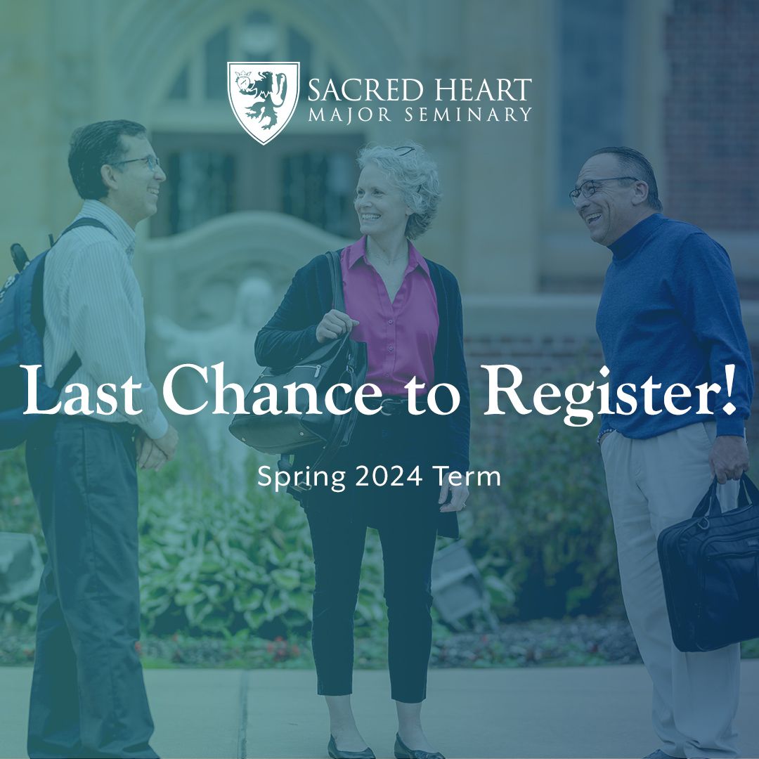 Sacred Heart Major Seminary on LinkedIn: Don’t worry! You haven’t ... Sacred Heart Major Seminary on LinkedIn: Don’t worry! You haven’t ...