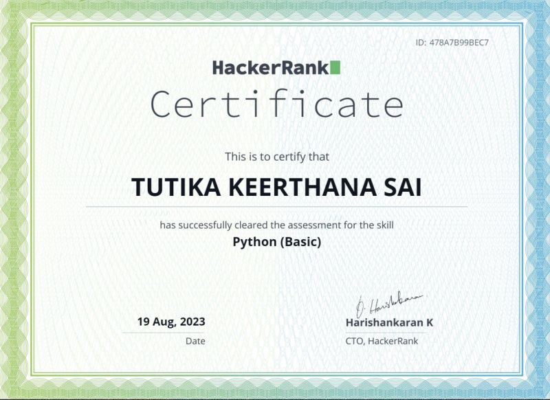 Keerthana Sai Tutika on LinkedIn: I am so glad to share that I have ... Keerthana Sai Tutika on LinkedIn: I am so glad to share that I have ...