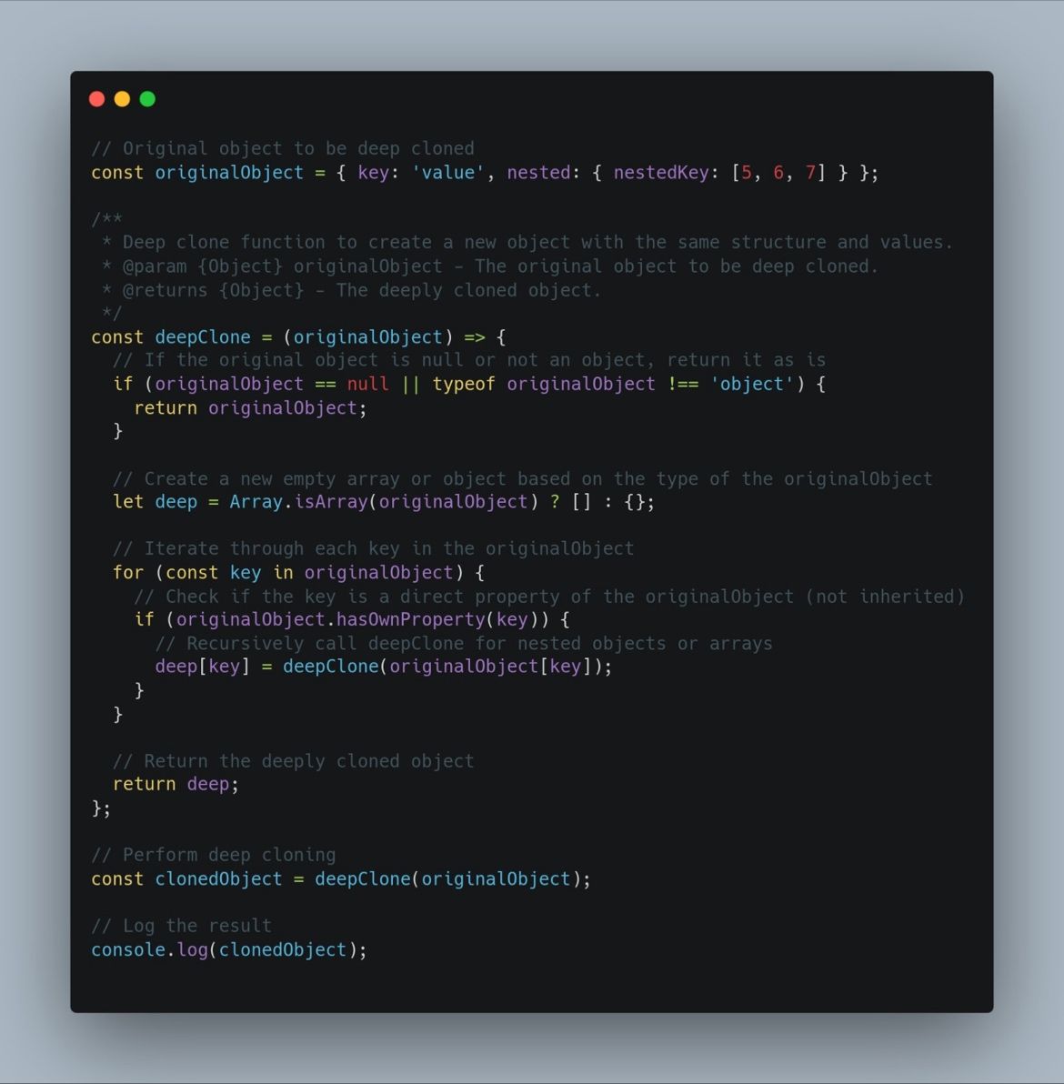 Frontend Interview Series: Deep Cloning in JavaScript Objects | Amit ... Frontend Interview Series: Deep Cloning in JavaScript Objects | Amit ...