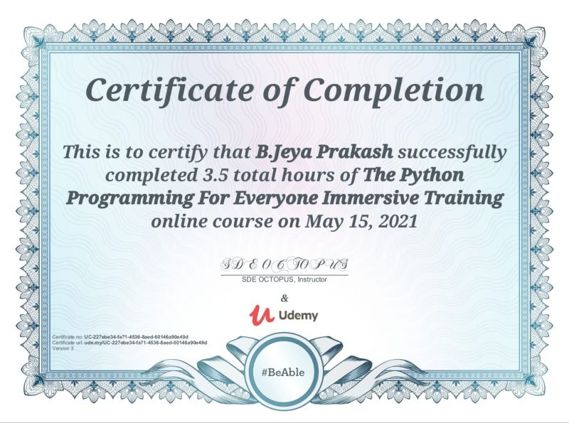 Jeya Prakash on LinkedIn: #pythonprogramming Jeya Prakash on LinkedIn: #pythonprogramming