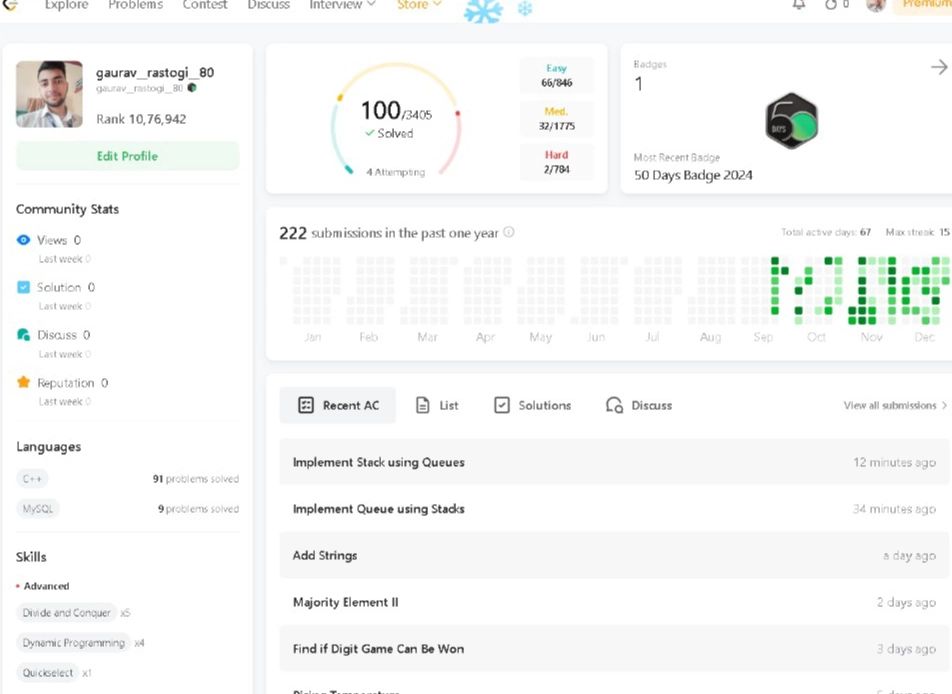 Gaurav Kumar Rastogi on LinkedIn: #leetcode #coding #amazonsde1 # ... Gaurav Kumar Rastogi on LinkedIn: #leetcode #coding #amazonsde1 # ...