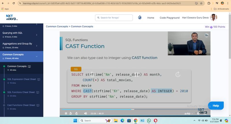 Day 4 of the 100-Day Code Challenge: SQL | HARI ESWARA GURU DEVA R ... Day 4 of the 100-Day Code Challenge: SQL | HARI ESWARA GURU DEVA R ...