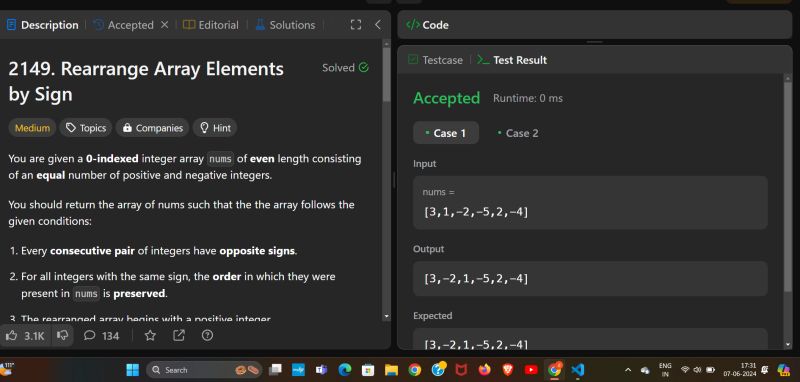 Ishan Shrivastava on LinkedIn: Solved Another Medium level question On ... Ishan Shrivastava on LinkedIn: Solved Another Medium level question On ...