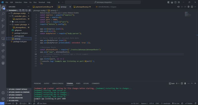Tushar Kumar on LinkedIn: #nodejs #paymentgateway #phonepe #ecommerce # ... Tushar Kumar on LinkedIn: #nodejs #paymentgateway #phonepe #ecommerce # ...