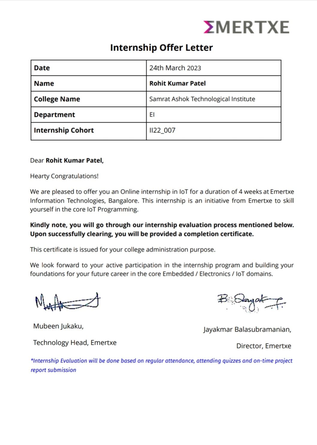 ROHIT KUMAR PATEL on LinkedIn: #connections #emertxe #iot #emertxe # ... ROHIT KUMAR PATEL on LinkedIn: #connections #emertxe #iot #emertxe # ...