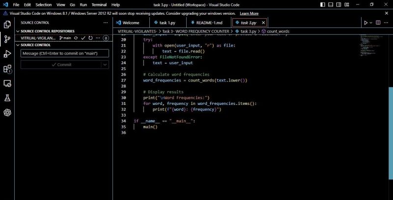 🐍 Excited to whipped up a Python program for analyzing word frequency ... 🐍 Excited to whipped up a Python program for analyzing word frequency ...
