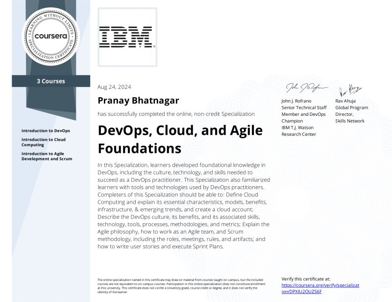 Pranay Bhatnagar on LinkedIn: #devops #cloudcomputing #agile #scrum # ... Pranay Bhatnagar on LinkedIn: #devops #cloudcomputing #agile #scrum # ...