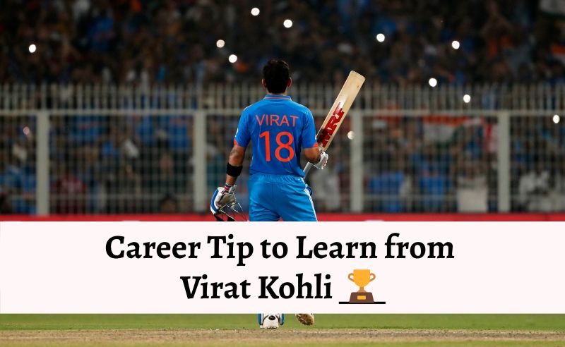 Career tip from Virat Kohli | Jones Sathya posted on the topic | LinkedIn Career tip from Virat Kohli | Jones Sathya posted on the topic | LinkedIn