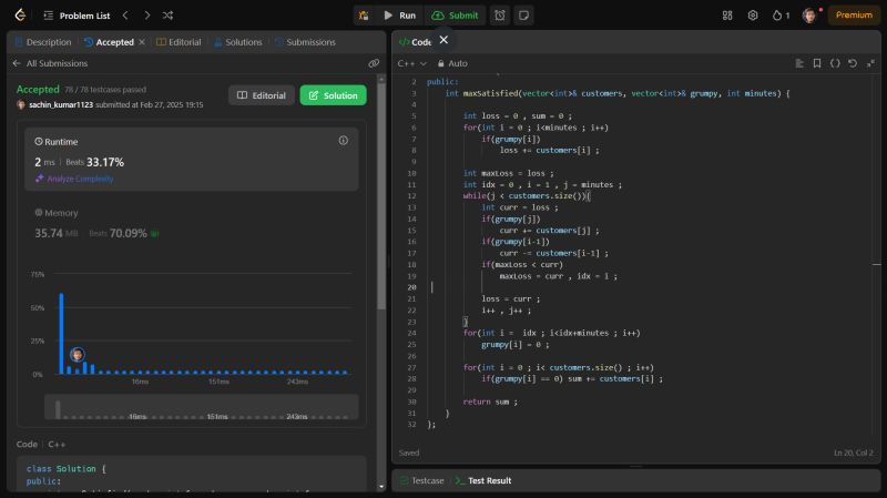 #leetcode #100daysofcode #challenge #dsa #cpp #problemsolving… | Sachin ... #leetcode #100daysofcode #challenge #dsa #cpp #problemsolving… | Sachin ...