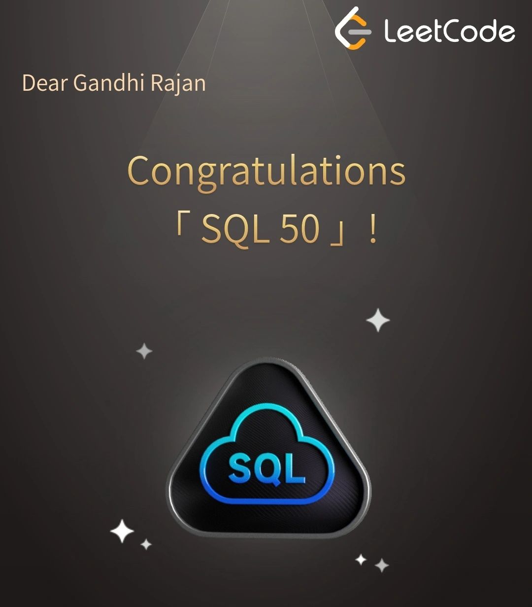 V Gandhi Rajan on LinkedIn: #sql #leetcode #dataanalytics #learning V Gandhi Rajan on LinkedIn: #sql #leetcode #dataanalytics #learning