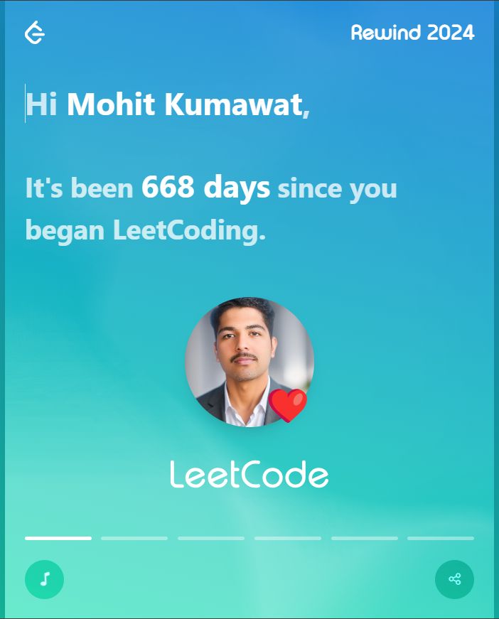 Mohit Kumawat on LinkedIn: #leetcoderewind2024rewind #leetcode # ... Mohit Kumawat on LinkedIn: #leetcoderewind2024rewind #leetcode # ...