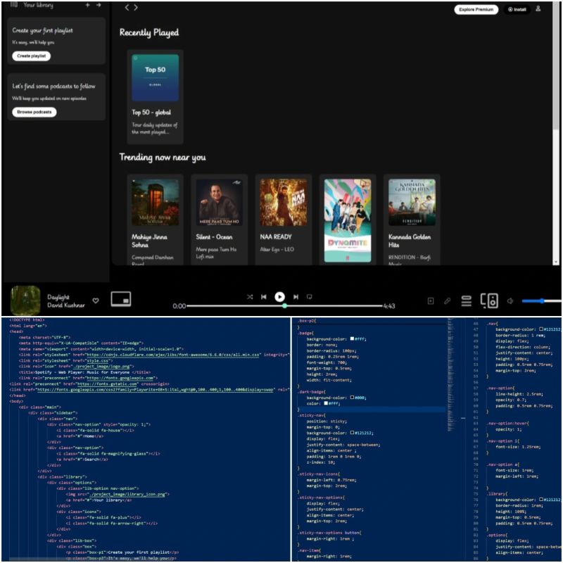 Likitha Naik on LinkedIn: #webdevelopment #learning #spotifyclone # ... Likitha Naik on LinkedIn: #webdevelopment #learning #spotifyclone # ...