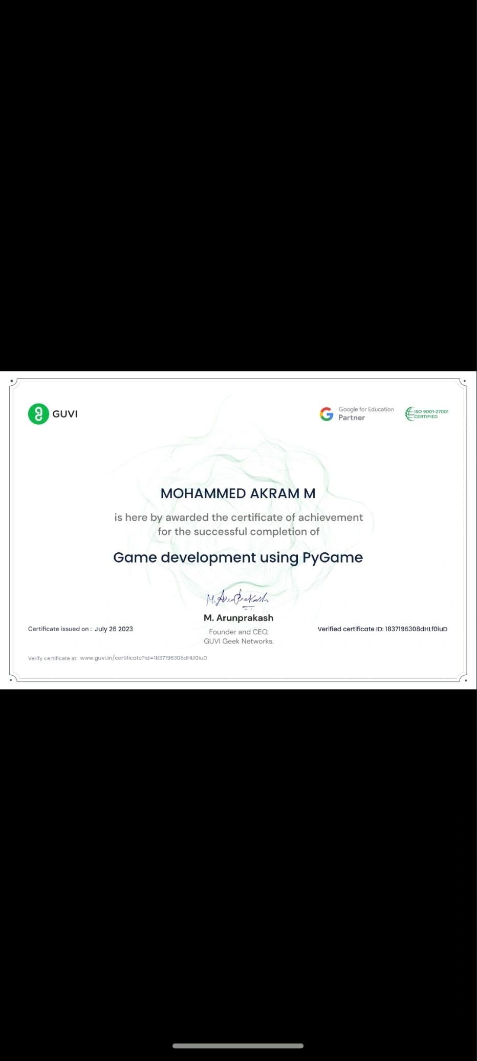 Mohammed Akram on LinkedIn: #completed #pygame #python Mohammed Akram on LinkedIn: #completed #pygame #python