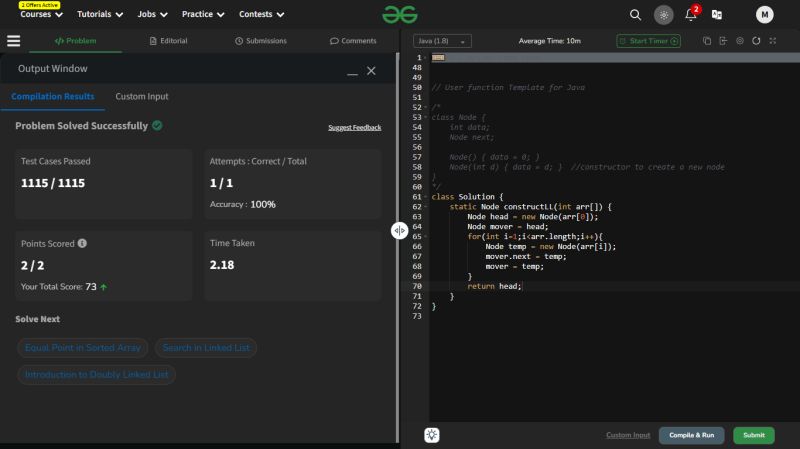 Mohd Saqib on LinkedIn: #100daysofcoding #codingjourney #linkedlists ... Mohd Saqib on LinkedIn: #100daysofcoding #codingjourney #linkedlists ...