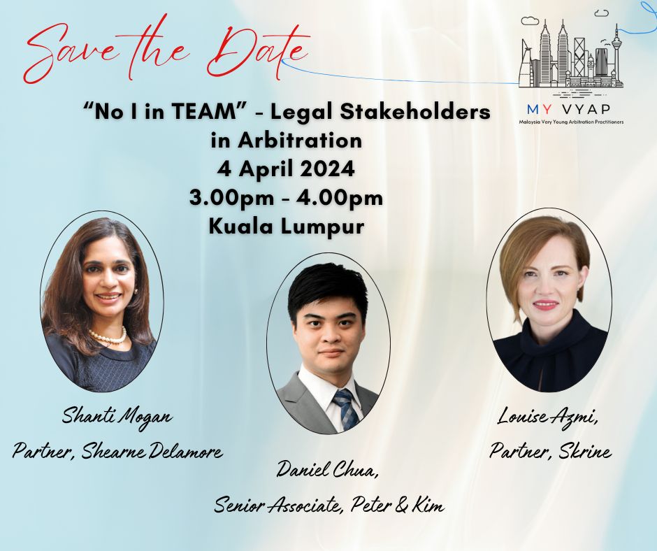 MY VYAP / Malaysia Very Young Arbitration Practitioners on LinkedIn ... MY VYAP / Malaysia Very Young Arbitration Practitioners on LinkedIn ...