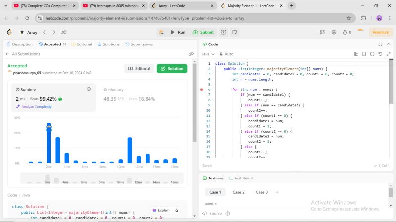Piyush Maurya on LinkedIn: 🚀 Day 85 of the 100 Days LeetCode Challenge ... Piyush Maurya on LinkedIn: 🚀 Day 85 of the 100 Days LeetCode Challenge ...