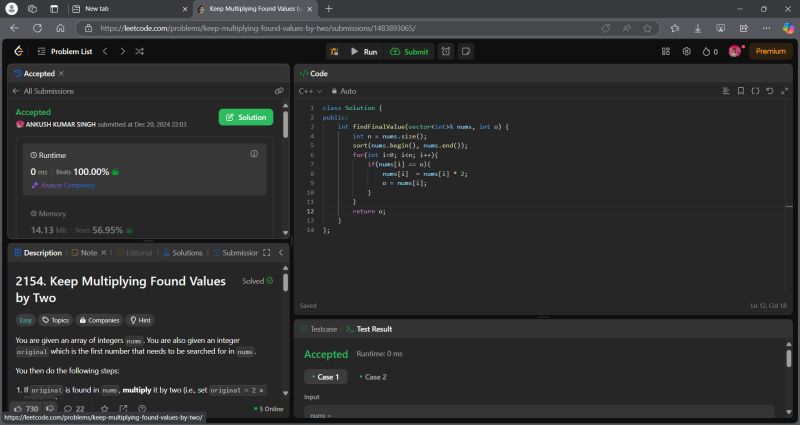 ANKUSH KUMAR SINGH on LinkedIn: #day47 #dsa #leetcode #codingchallenge ... ANKUSH KUMAR SINGH on LinkedIn: #day47 #dsa #leetcode #codingchallenge ...