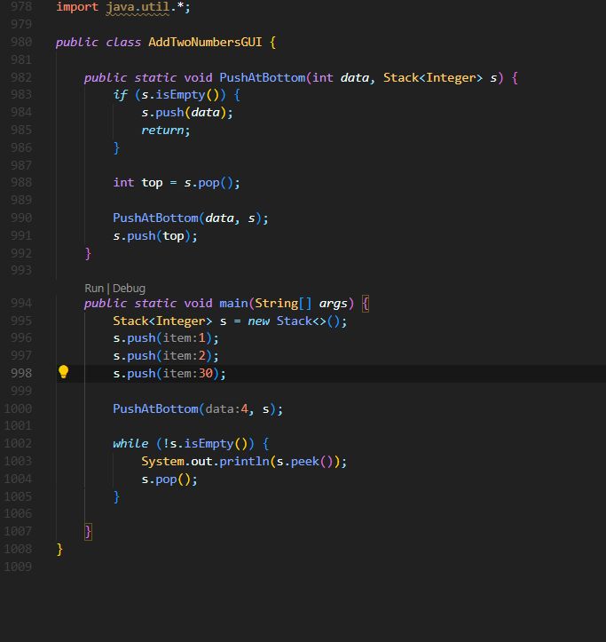 ABHINANDAN JHA on LinkedIn: #java #dsa #stack #coding ABHINANDAN JHA on LinkedIn: #java #dsa #stack #coding