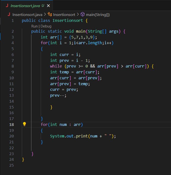 How to implement Insertion sort algorithm in Java | Rajkanya Chaudhary ... How to implement Insertion sort algorithm in Java | Rajkanya Chaudhary ...
