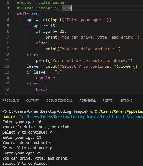 Silas Leone on LinkedIn: Bonjour! I used nested if statements as a ... Silas Leone on LinkedIn: Bonjour! I used nested if statements as a ...