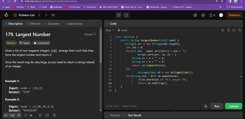 Prabhakar Mishra on LinkedIn: #leetcode Prabhakar Mishra on LinkedIn: #leetcode