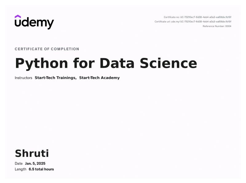 Shruti Bansal on LinkedIn: #python #datascience #udemy # ... Shruti Bansal on LinkedIn: #python #datascience #udemy # ...