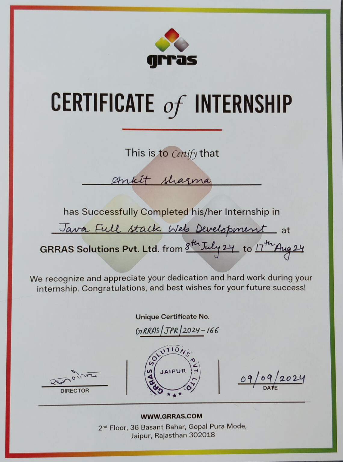 Ankit Sharma on LinkedIn: #internship #fullstackdevelopment #reactjs # ... Ankit Sharma on LinkedIn: #internship #fullstackdevelopment #reactjs # ...