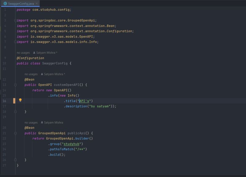 Satyam Mishra on LinkedIn: #springboot #api #swagger #openapi #java # ... Satyam Mishra on LinkedIn: #springboot #api #swagger #openapi #java # ...