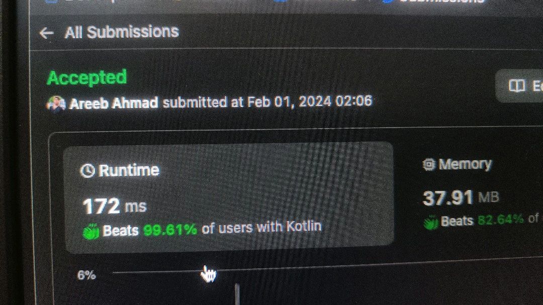 Areeb Ahmad on LinkedIn: #dsa #leetcode #dsachallenge #kotlin Areeb Ahmad on LinkedIn: #dsa #leetcode #dsachallenge #kotlin