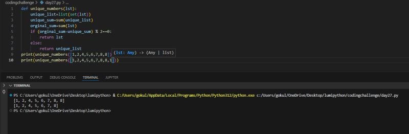 #python #codingchallenge #pythonsets #luminartechnolab… | Gokul Sunil #python #codingchallenge #pythonsets #luminartechnolab… | Gokul Sunil