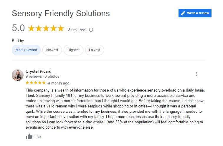 Sensory Friendly Solutions on LinkedIn: #sensoryfriendly # ... Sensory Friendly Solutions on LinkedIn: #sensoryfriendly # ...