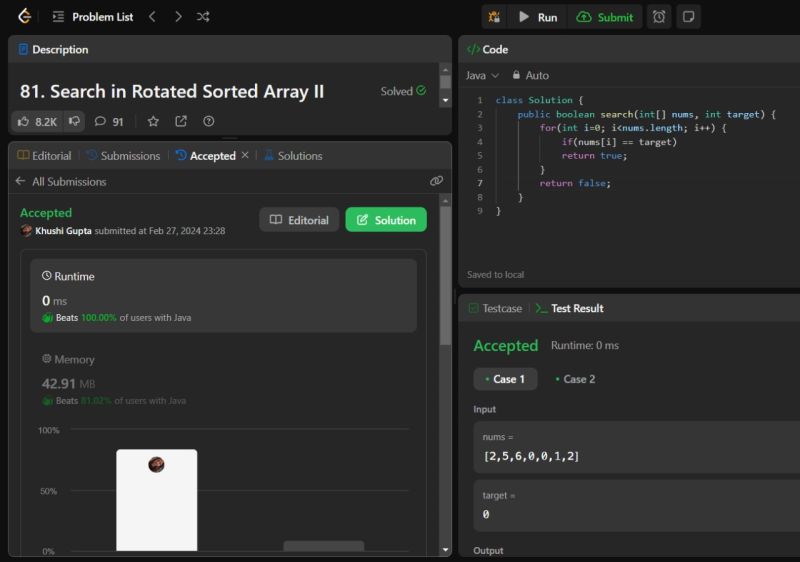 Day 25 of #30DaysOfCode Challenge on LeetCode | Khushi Gupta posted on ... Day 25 of #30DaysOfCode Challenge on LeetCode | Khushi Gupta posted on ...
